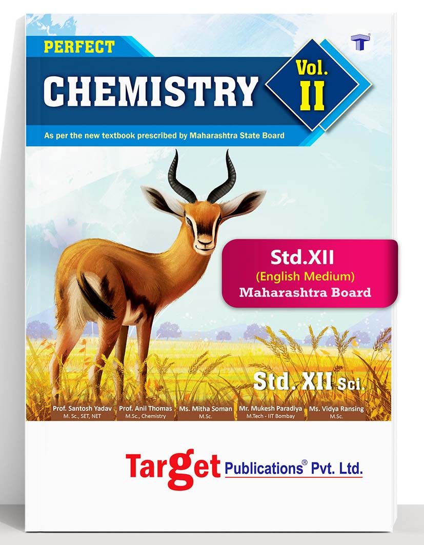 Target’s Std 12 Chemistry Book Vol 2 | HSC Science Maharashtra Board ...