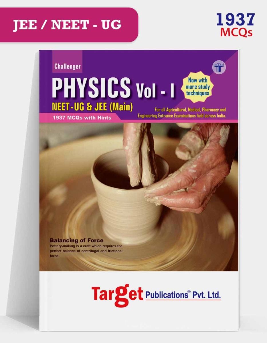 Target’s NEET UG / JEE Mains Physics Book Challenger Vol 1 with MCQs ...
