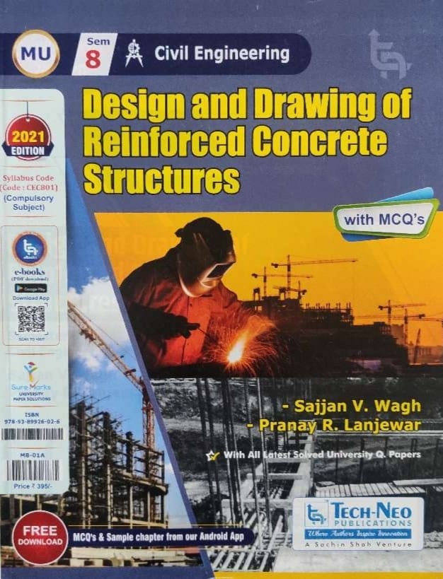 Tech-Neo Design and deawing of reinforced concrete structures Civil Engineering Semester 8 ...
